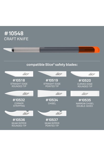 SLICE 10548 CRAFT CUTTER WITH REPLACABLE CRAFT BLADE