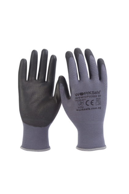 WORKSAFE PU3000 CUT 1 CUT-RESISTANT SAFETY GLOVES (PU3000)